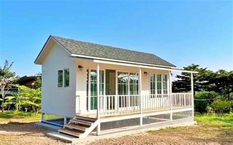 รวม 32 ไอเดีย บ้านน็อคดาวน์ สวยหลากหลายสไตล์ กับฟังก์ชั่นที่ครบครัน