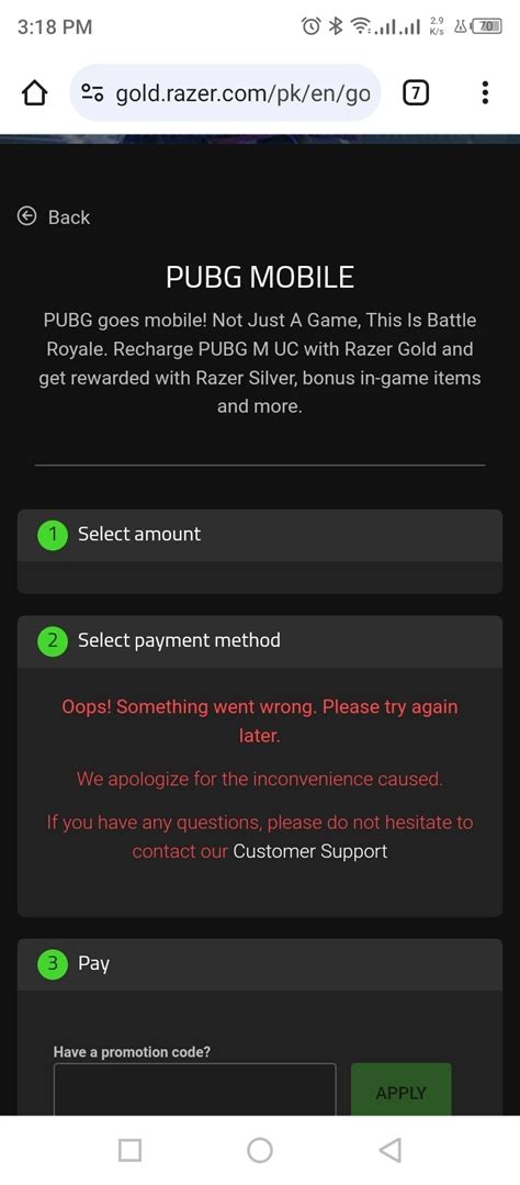 Show Error Razer Insider