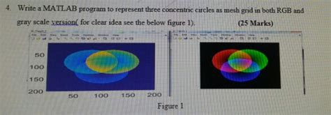 Solved 4 Write A Matlab Program To Represent Three
