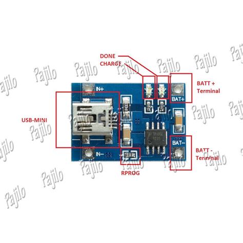 Jual Papan Module Modul Charger Casan Usb A V Lithium Batre Battre Baterai Battery Cas
