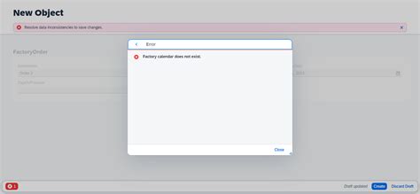 Use Factory Calendars In A Business Object In Sap Btp Abap Environment
