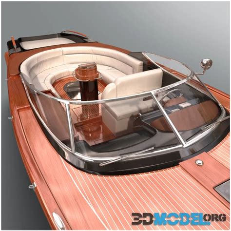 3d Model Riva Aquariva Super