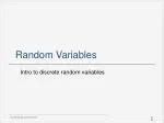 PPT Random Variables PowerPoint Presentation Free Download ID 6818048