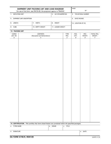 Da Form 3595 Printable Printable Forms Free Online