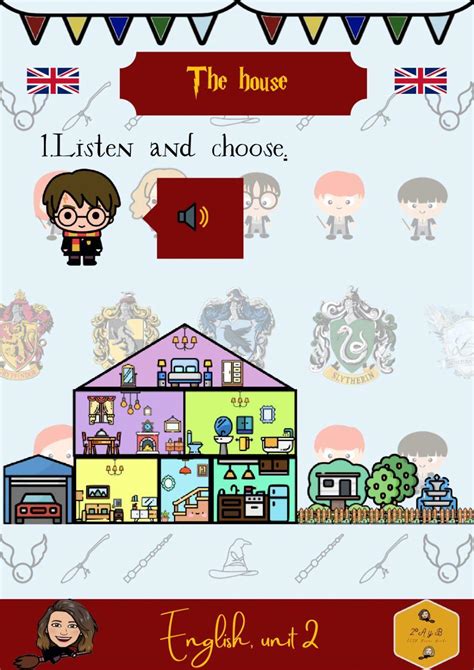 The House Free Interactive Worksheets 400100