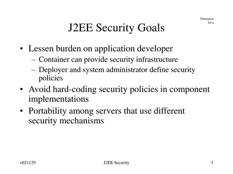 Ppt J2ee Security Powerpoint Presentation Free Download Id633350