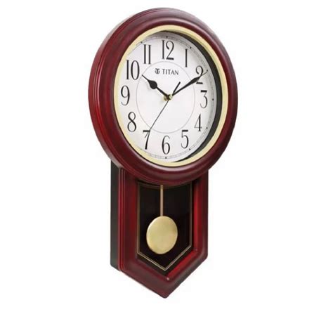 Plastic Titan Classic Pendulum Chime Wall Clock At ₹ 5995 00 Piece In Gwalior