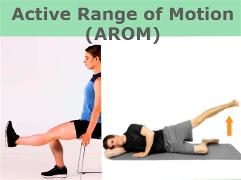 Active Rom Exercises For Flexibility And Strength