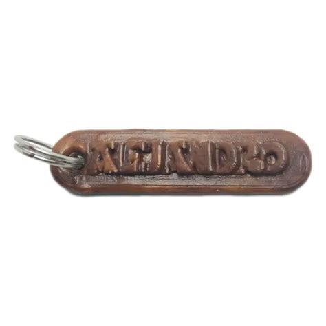 Alejandro Personalized Keychain Embossed Letters 3d Printing Model