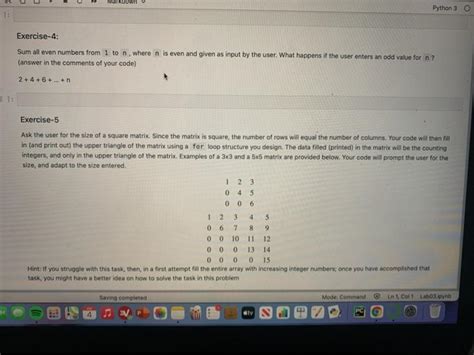Solved Markdown Python 3 13 Exercise 4 Sum All Even Numbers