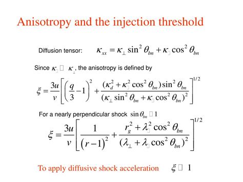 Ppt Particle Acceleration At A Perpendicular Shock Powerpoint