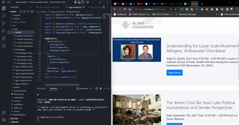 Kareem Rizk On Linkedin I Just Created A Single Page Website Clone Using Angular
