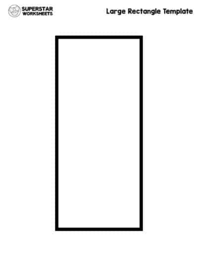 Shape Template Free Printables Superstar Worksheets