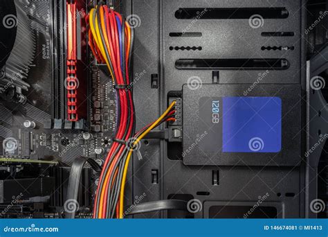 Inside The System Unit Stock Image Image Of Drive Heat 146674081