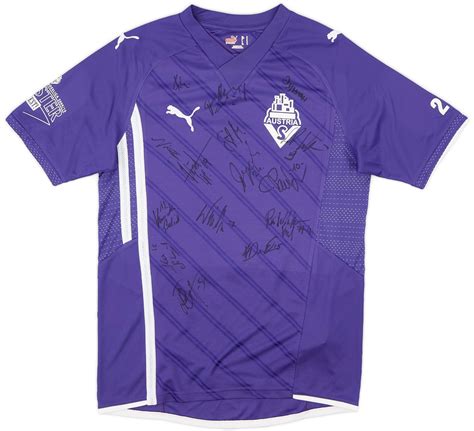 2009 10 Austria Salzburg Signed Home Shirt 9 10 S