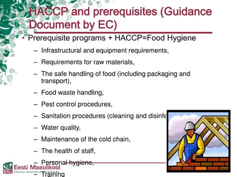 Ppt Haccp And Food Hygiene In Small Business Powerpoint Presentation
