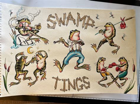 Swamp Tings Ig Wildcat Electric Tattoo R Traditionalflash