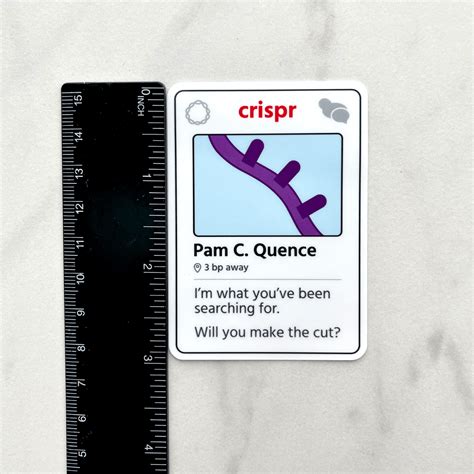 Pam Sequence Crispr Sticker Microbe Doodles