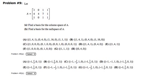 Solved Problem Let A A Find Chegg Com