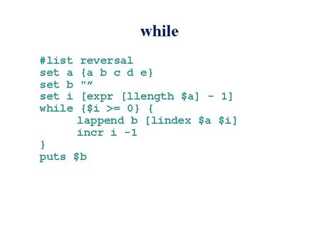 Programming Using Tcltk These Slides Are Based Upon