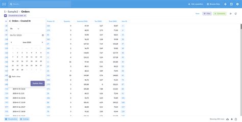 Drill Through To Question From Dashboard Doesnt Set Filter Ui Properly