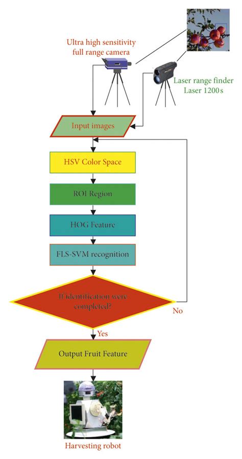 Flowchart Of The Improved Fls Svm Recognition Algorithm Download