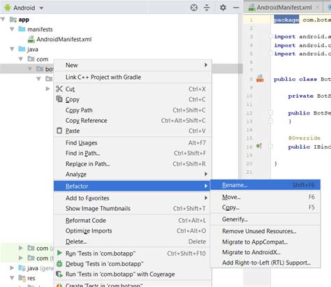 Cara Merubah Nama Package Di Android Studio Rasupe