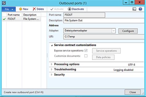 Walkthrough Configure Xmlfile Data Export Via Aif In Ax 2012 Erpcoder