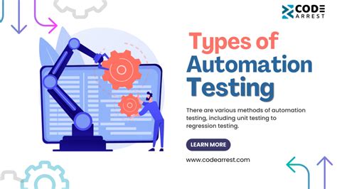 types of automation testing
