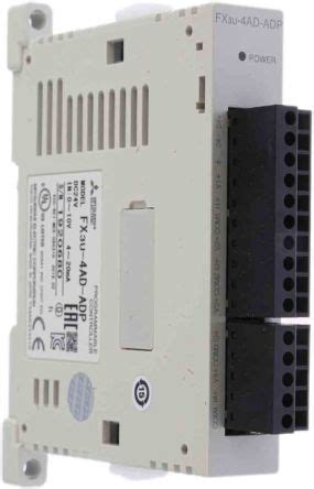FX U AD ADP Mitsubishi Analog Input Module Bit Analog Inputs For Current Or Voltage