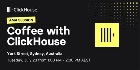 Clickhouse On Linkedin Coffee With Clickhouse