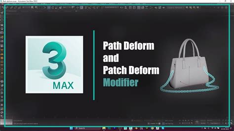 Path Deform And Patch Deform Modiifier In 3ds Max 3ds Max Tutorials