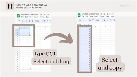 The Easiest Hack For Adding Number Sequences In Notion