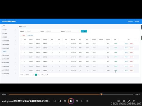 基于springbootvue中小企业设备管理系统设计与实现含万字文档源码lw部署文档讲解等 Csdn博客