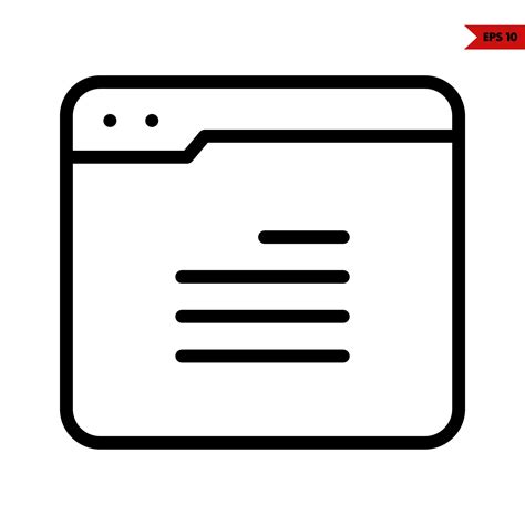 Monitor Line Icon 24755536 Vector Art At Vecteezy