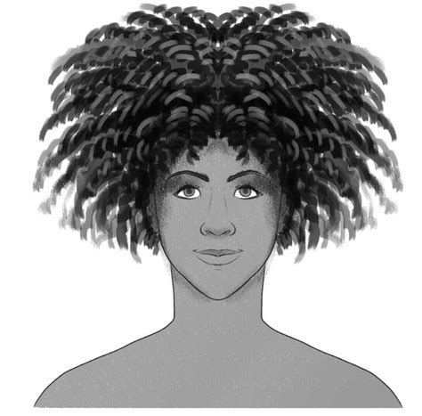 How To Draw Curly Hair For Beginners Curly Wavy And Coily