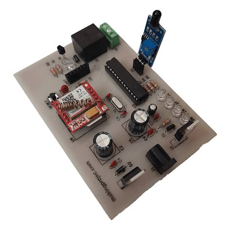 پروژه تشخیص شعله اتش با ماژول Flame و Sim800l — ساخت پروژه