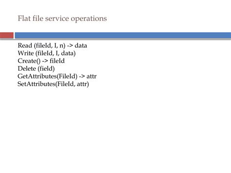 Distributed File System Ppt