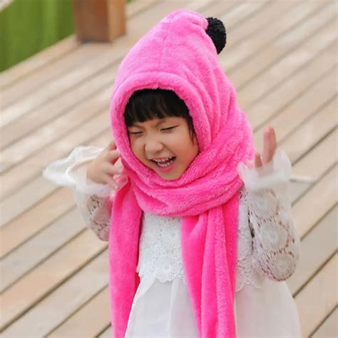 Badu Bg Зимен ветроустойчив външен плюшен шал Шапка Комплекти ръкавици Комплект от три части