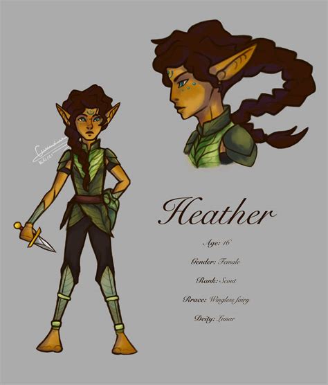 Heather Redesign By Seafang13 On Deviantart