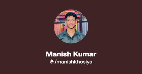 Manish Kumar Instagram Linktree