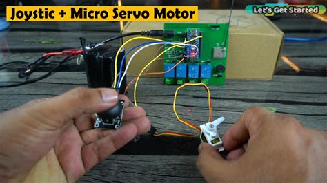 Servo Motor Arduino Joystick Servo Motor Control