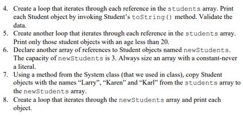 In A File Named Studentjava Create A Class As