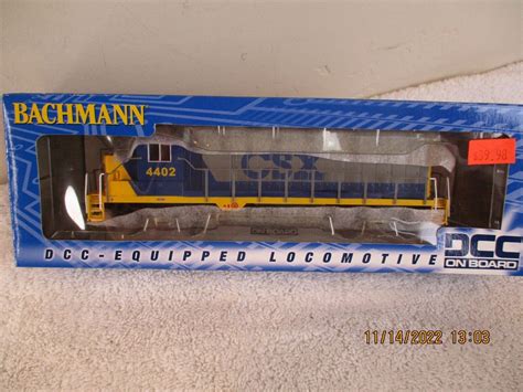 New Bachmann Diesel Locomotive Ho Csx Lot R6 719 4581934281