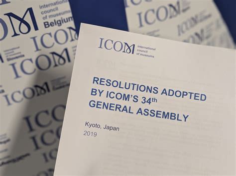 Icom Resolutions International Council Of Museums International Council Of Museums