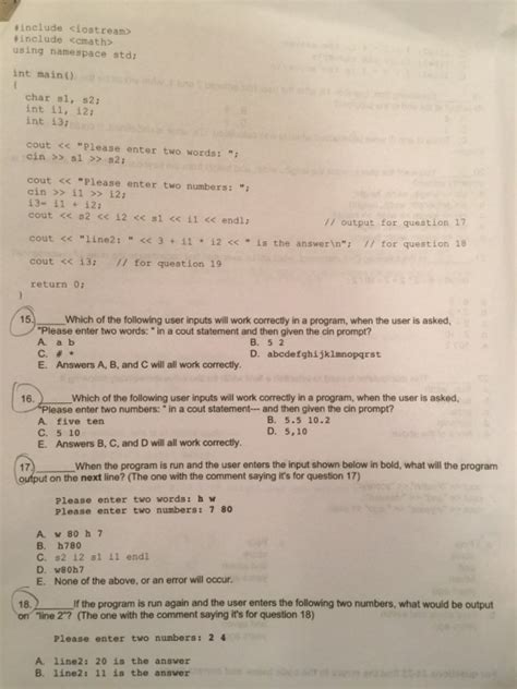 Solved Include Include Using Namespace Std Int Main Char