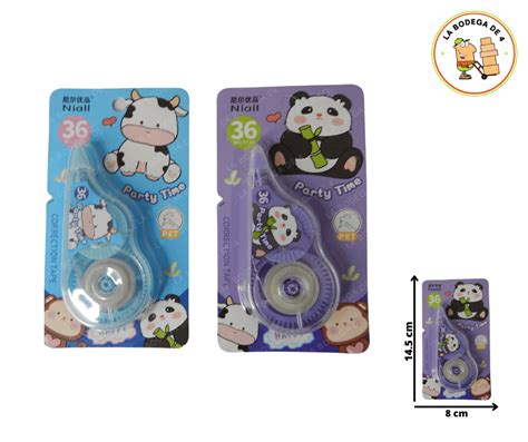 Corrector Escolar Cinta B8384a Pza La Bodega De 4 Pesos