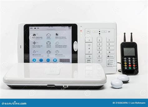 Security Authorization Line Icon Set Identification Scanner Symbols