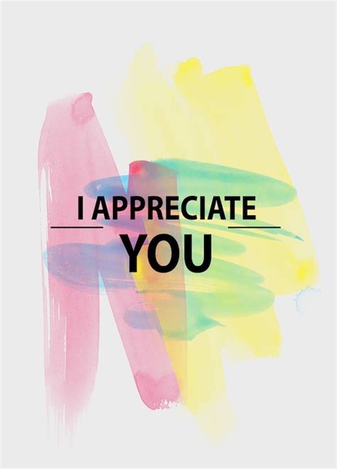Showing Appreciation