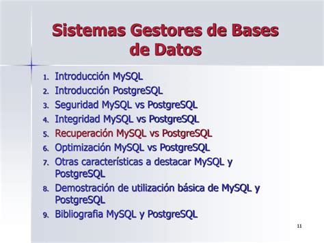 PPT Sistemas Gestores De Bases De Datos PowerPoint Presentation Free